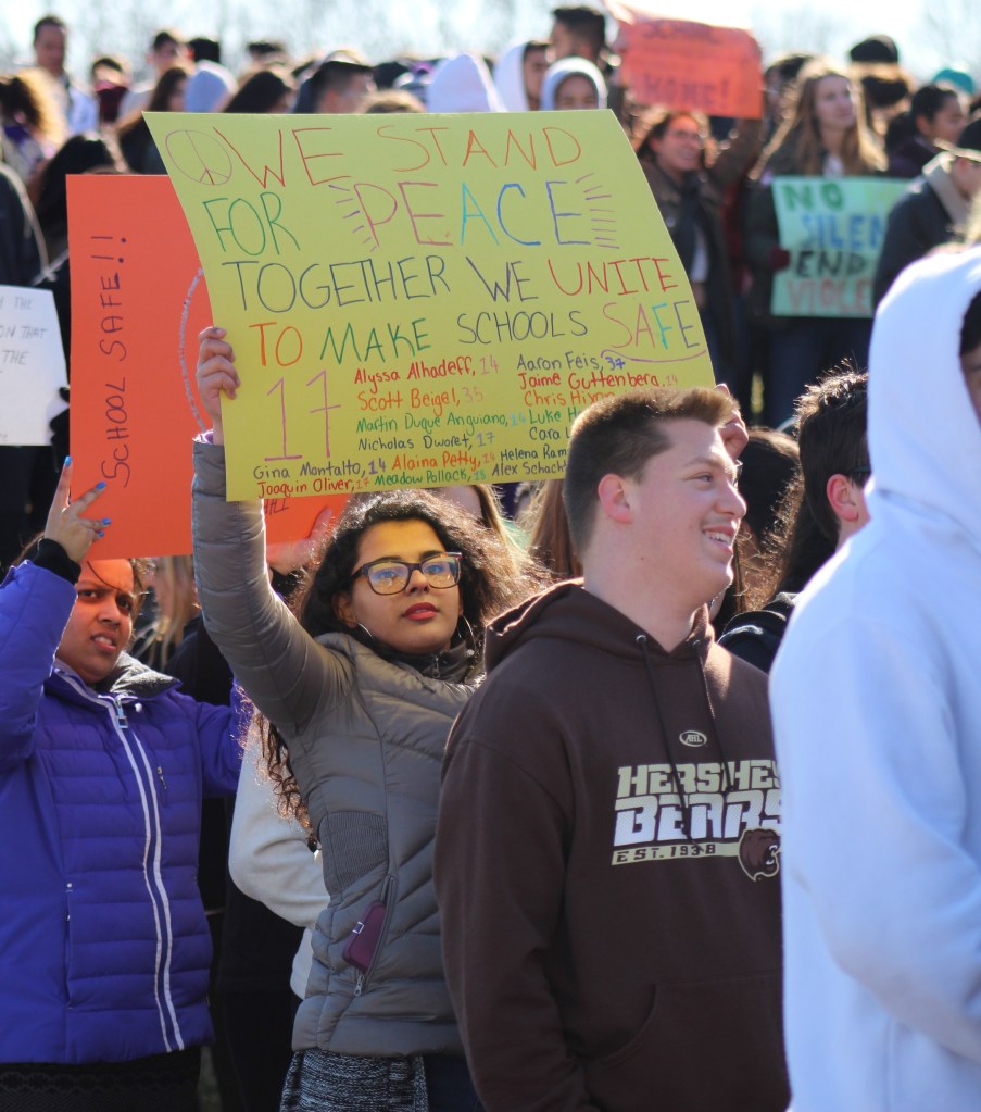 High school comes together to march for peace – Christopher Lang media ...